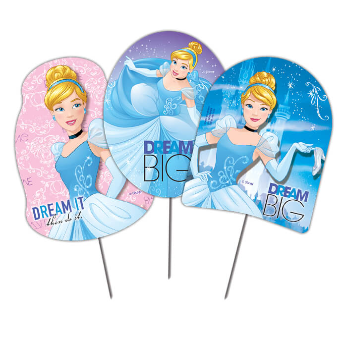 Toppers Cenicienta C/12 | PartyStore